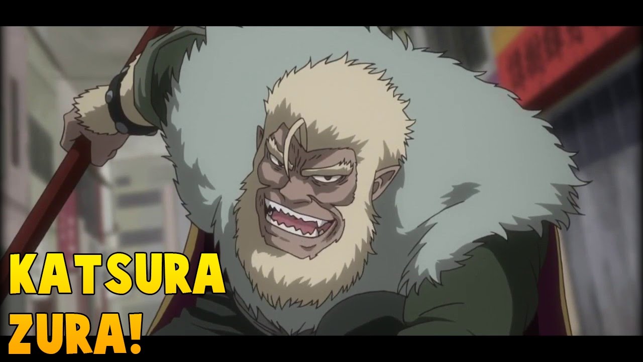 KATSURA VS MONKEY DUDE (SHOKAKU) - Gintama (2017) Episode 320 Live ...