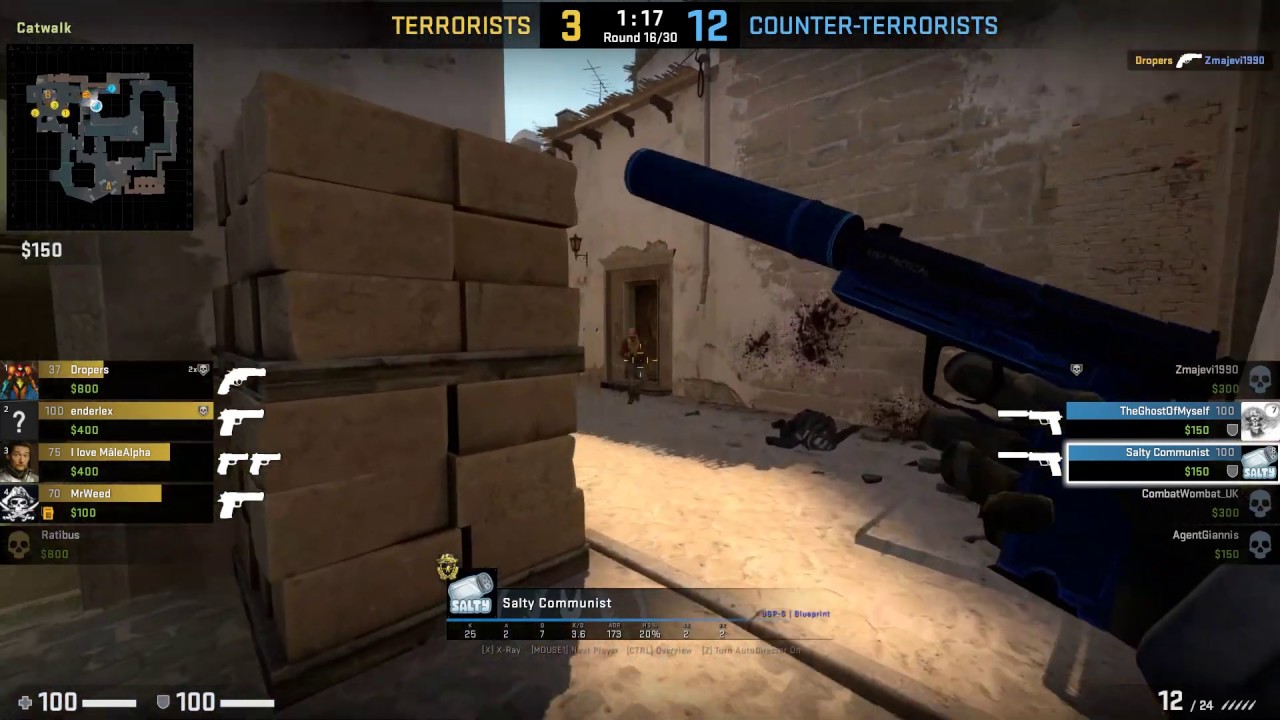 CS:GO pistol rounds are fun! - YouTube
