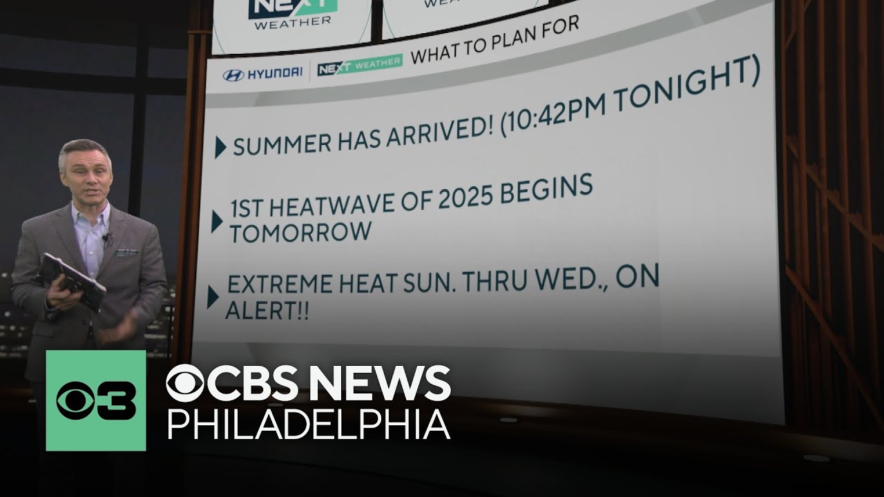 First day of summer has arrived, first heat wave of 2025 in ...