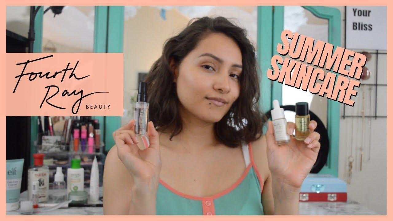 Summer Morning Skincare Routine feat. Fourth Ray Beauty - YouTube
