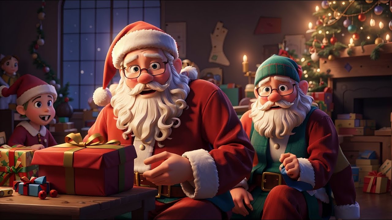 Santa Claus and the Lost Gift | AI Animation - YouTube