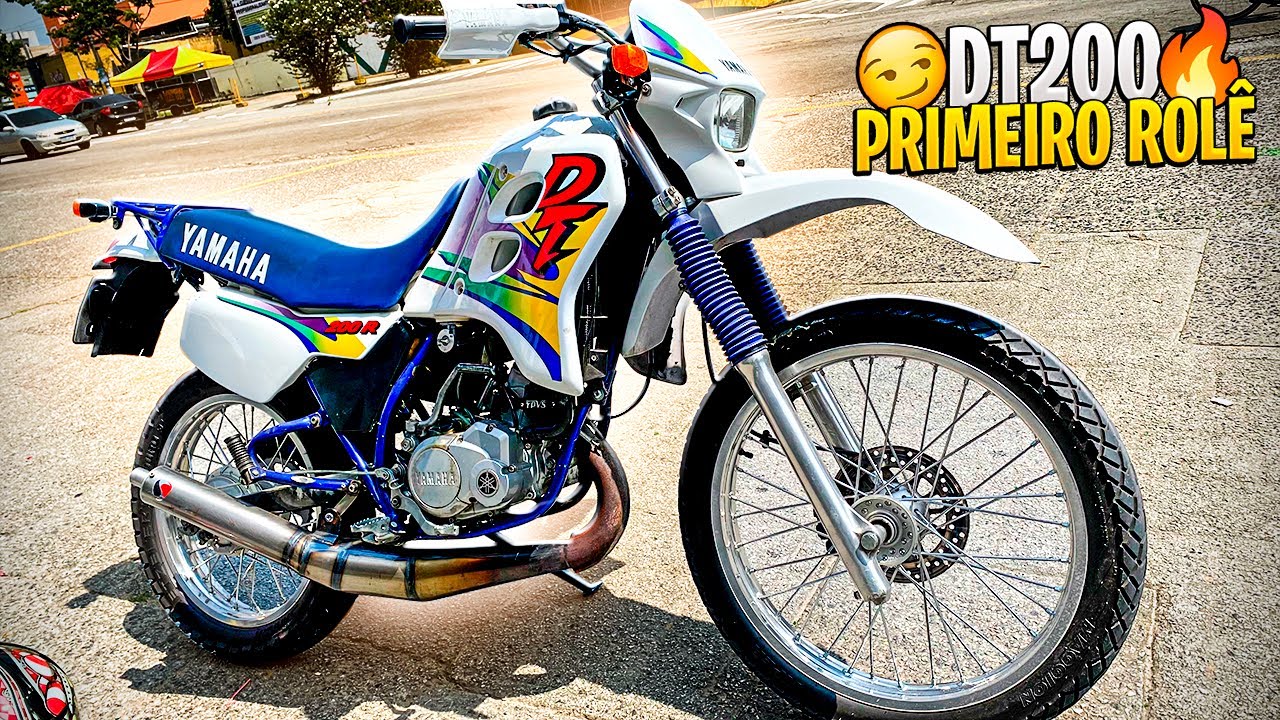 PRIMEIRA VEZ DE ROLÊ NUMA DT 200 - YouTube