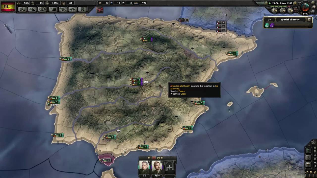 Hearts of Iron IV - Nationalist Spain Part 3 - YouTube