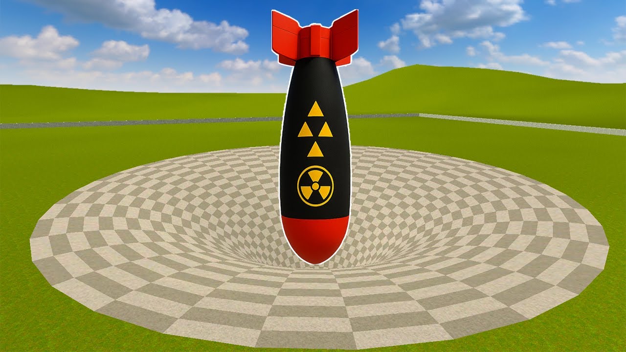 Garry's Mod Nuclear Bombs Testing in the BIG Funnel BOOM! - YouTube