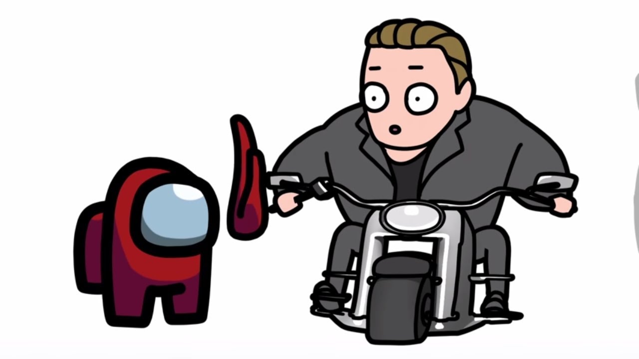 Mini Crewmate Kills Terminator Characters - Among us - YouTube