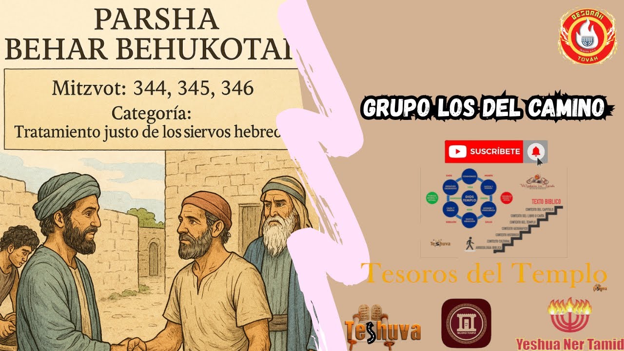 Tratamiento justo de los siervos hebreos #besorahtovah #parasha - YouTube