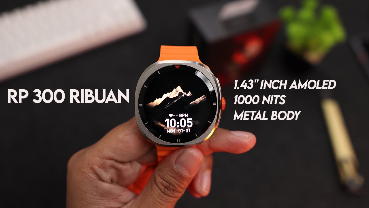 300 RIBUAN FEELNYA PREMIUM , AMOLED LAGI | REVIEW ADVAN SMARTWATCH W1 ...