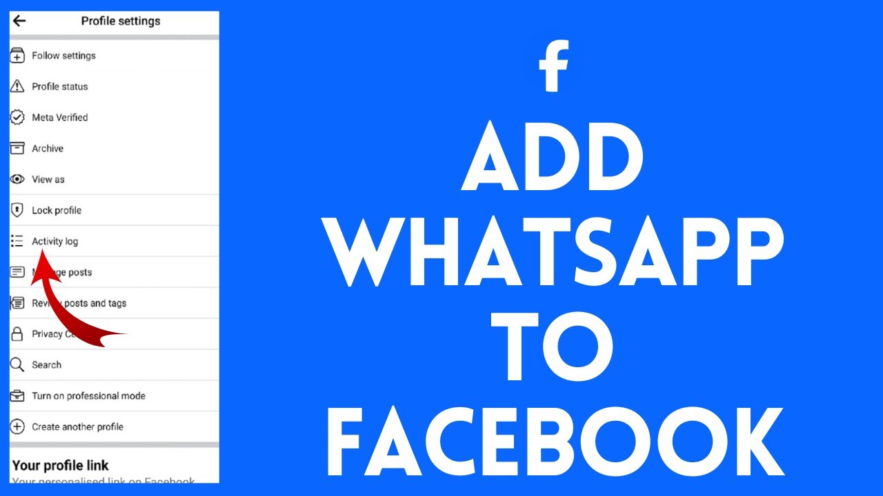 How to Add WhatsApp Button to Facebook Page! - YouTube