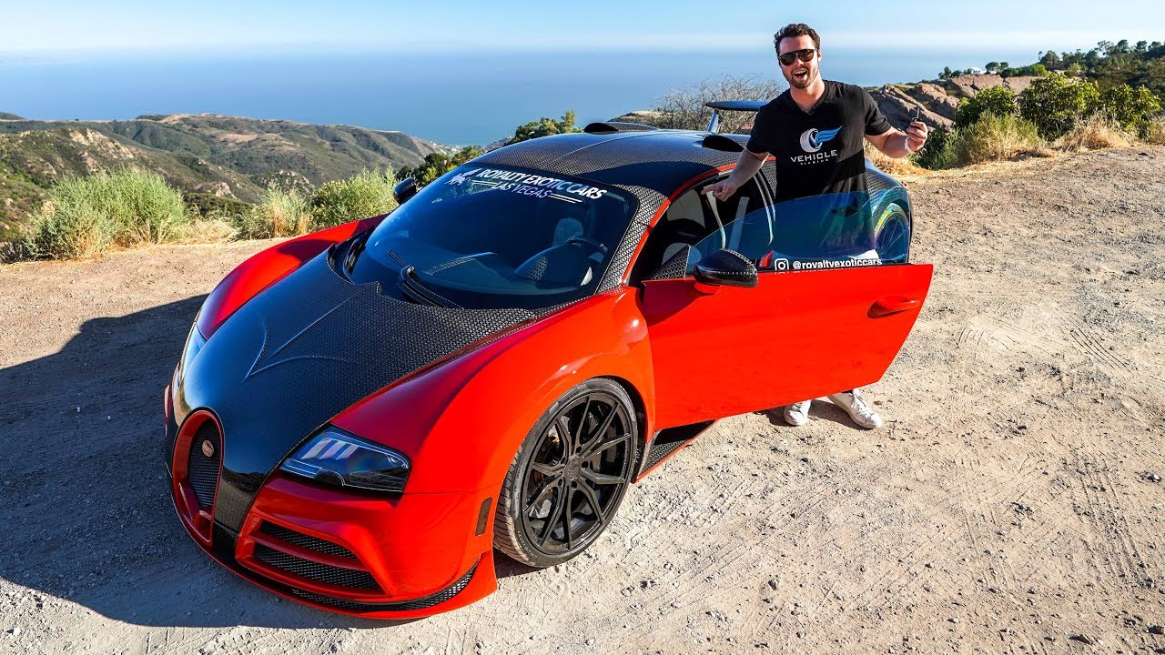 Driving The World's Only $2 Million RWD Swapped Bugatti Veyron! - YouTube