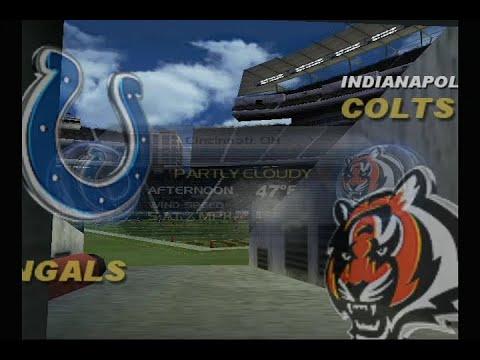 NFL Blitz Pro (GameCube) Colts vs Bengals - YouTube