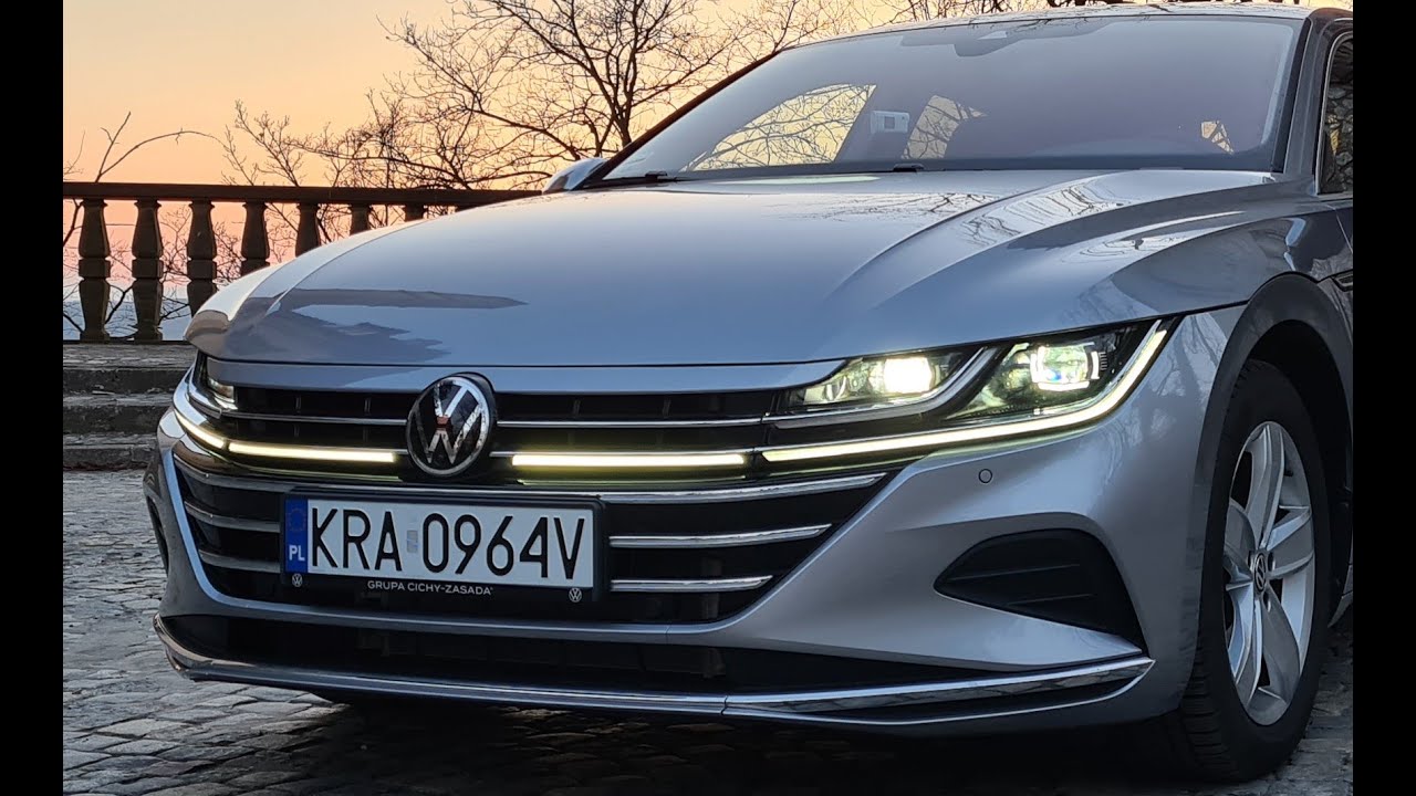 2021 VW Arteon Active Lighting System TEST świateł - YouTube