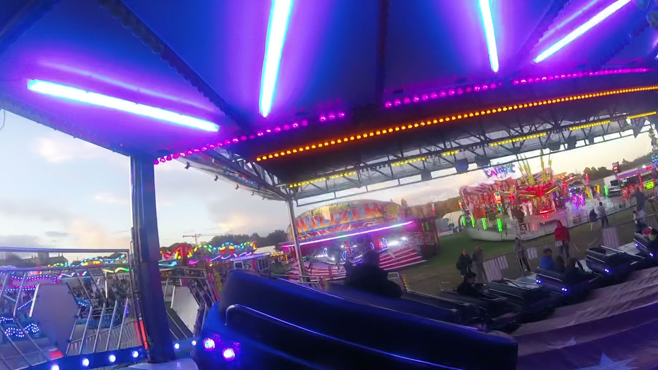 Superbob on ride Peterborough funfair 2021 - YouTube
