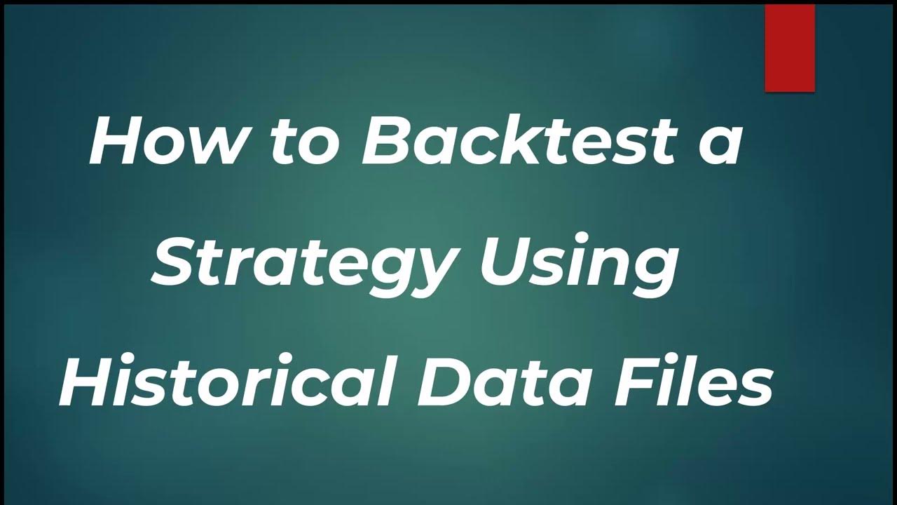 Backtest an RSI Strategy with Historical Data CSV File (python) - YouTube