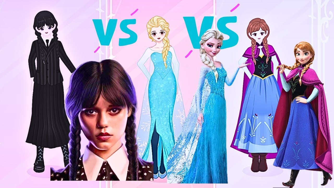 WEDNESDAY ELSA ANA | BATTLE DRESS - YouTube