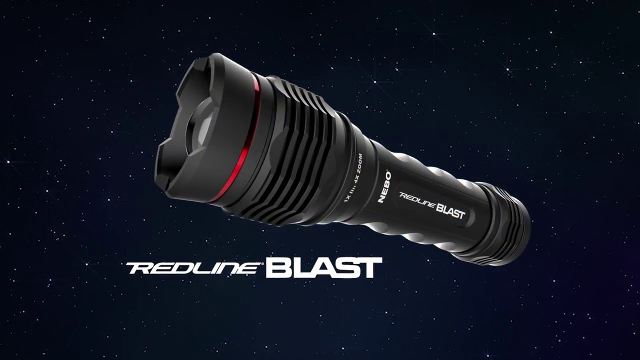Redline BLAST Our Brightest Flashlight Ever! 1400 Lumens of Intense ...