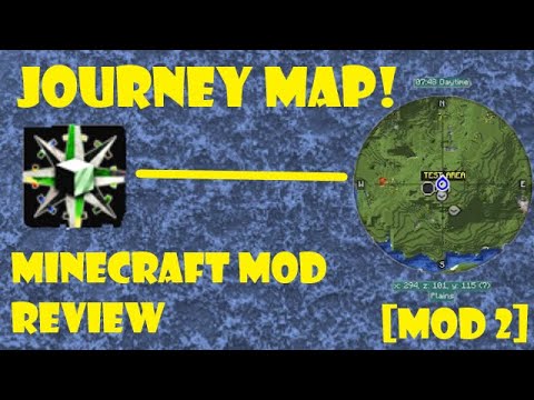 JourneyMap Minecraft Mod Review!! - YouTube