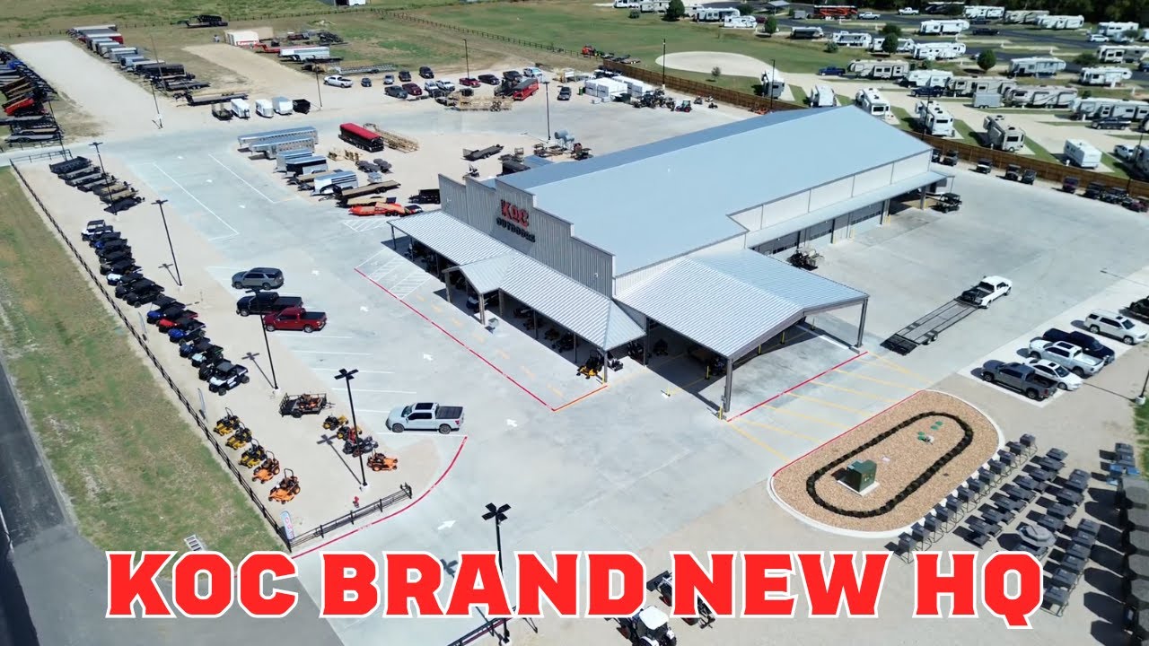 8 Acre Expansion - Check Out Our New HQ | KoC Outdoors - YouTube