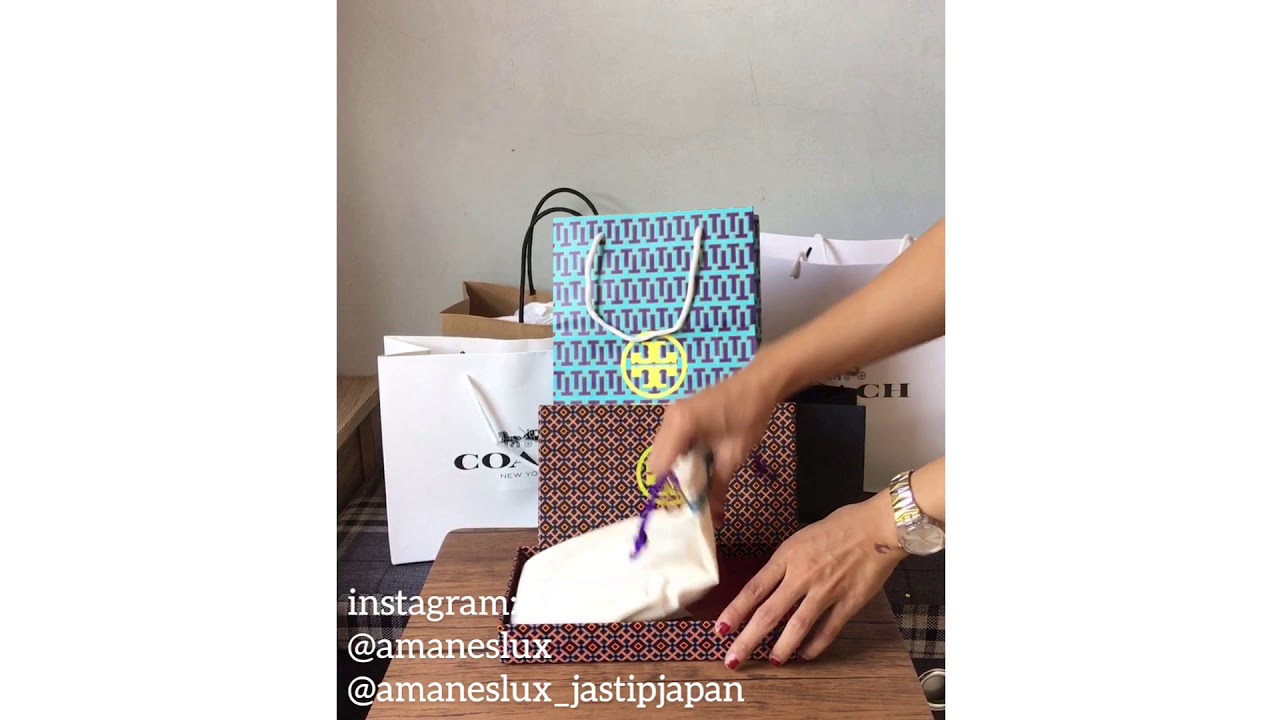 🔥UNBOXING🔥 Tory Burch Long Wallet Original Factory Outlet by Amaneslux ...