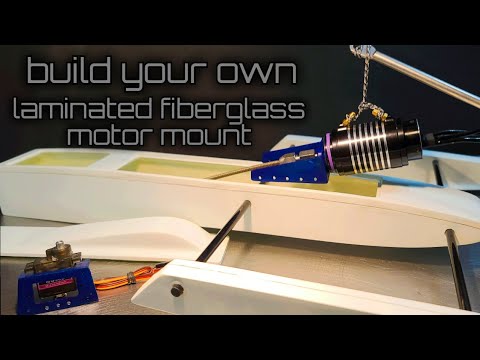 Homemade Fiberglass Motor Mount & Servo Mount | RC Boat Build | How to ...