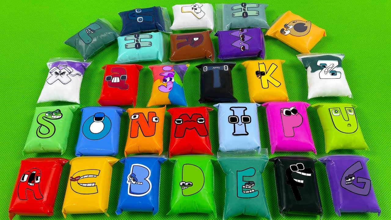 Alphabet Lore - Looking For A-Z SLIME Colorful Mini Bag Coloring ...