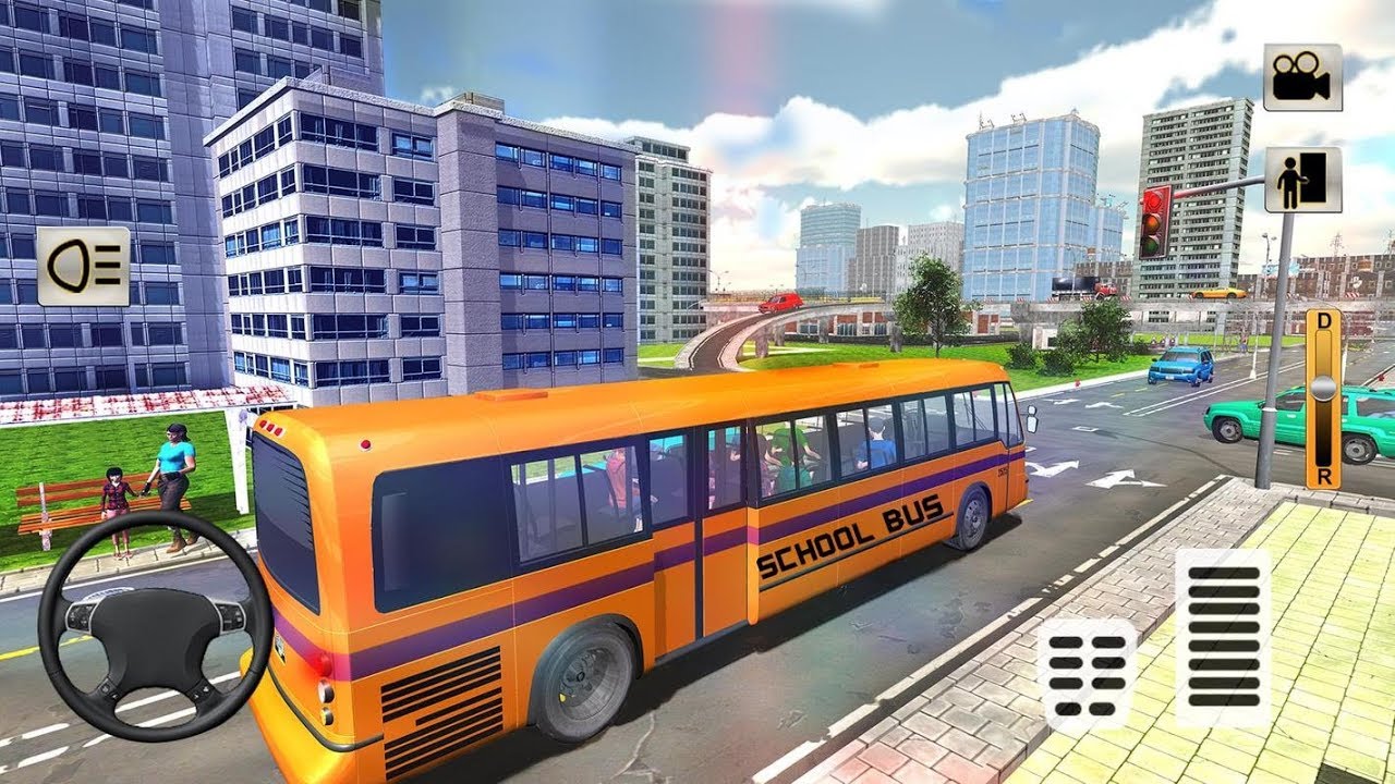 High School Bus Simulator 3D #w | Car Racing Games | Games for iOS ...