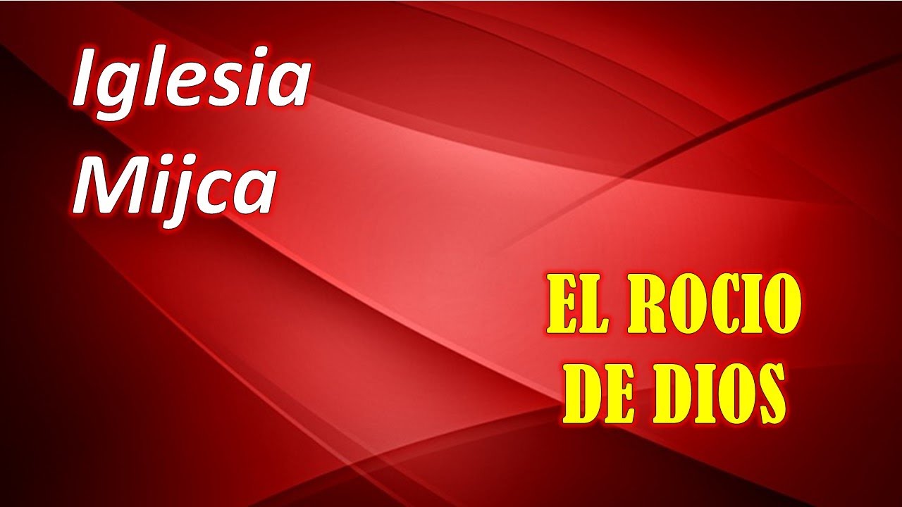 EL ROCÍO DE DIOS - YouTube