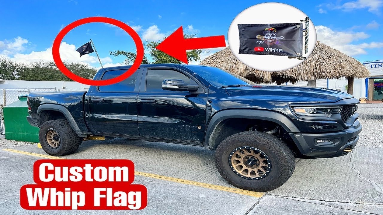 Custom Whip Flags | Fest Flags - YouTube