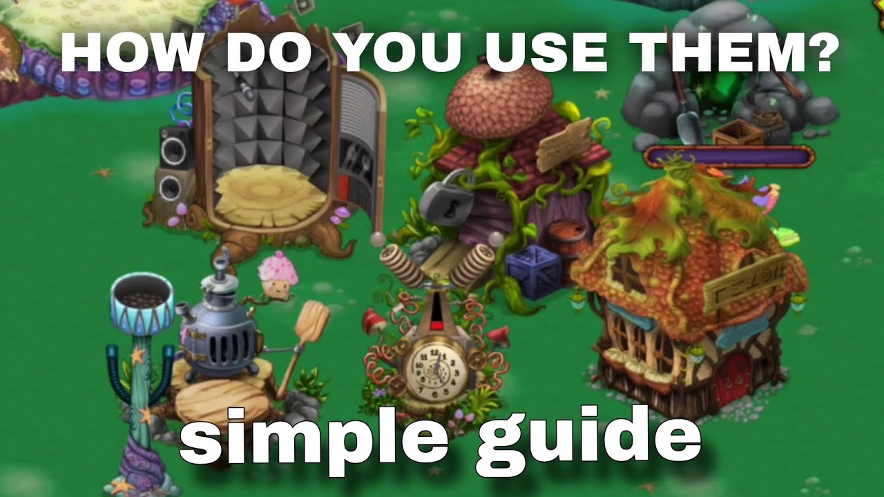 (-How to use "STRUCTURES" in my singing monsters-) MsM Tutorial 7 - YouTube