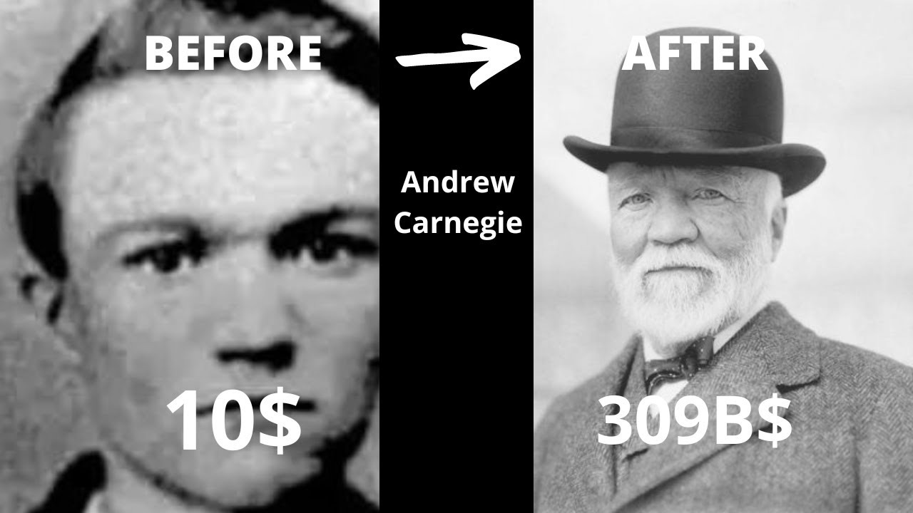 The Life of Andrew Carnegie: From Poor Immigrant to Billionaire - YouTube