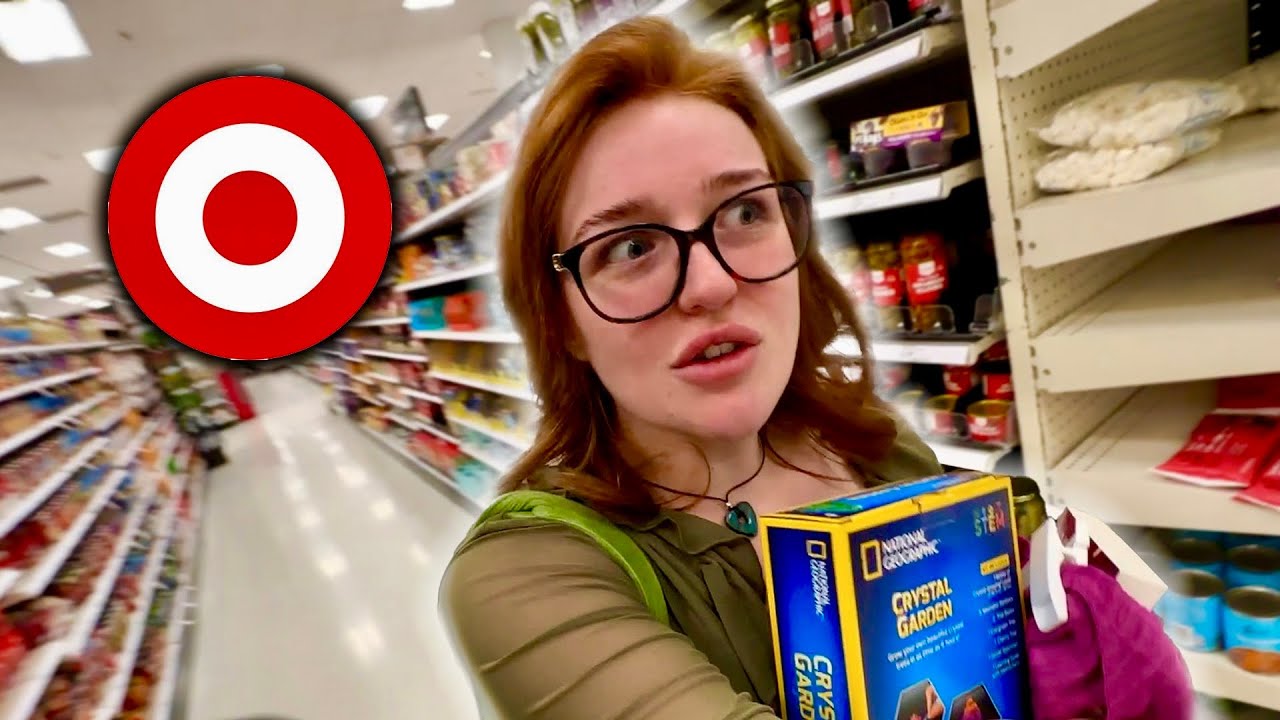My First Time in Target! (i feel insane) - YouTube