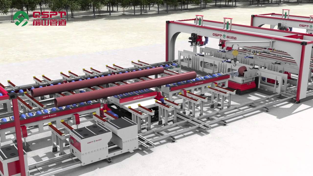 The Solution of Automatic Piping Fabrication Line in Moveable Workshop ...