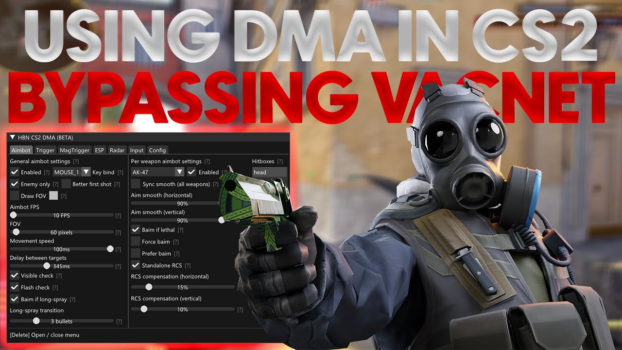 BYPASSING VACNET CS2 ft. HBN Solutions (CS2 DMA HARDWARE CHEATS) - YouTube