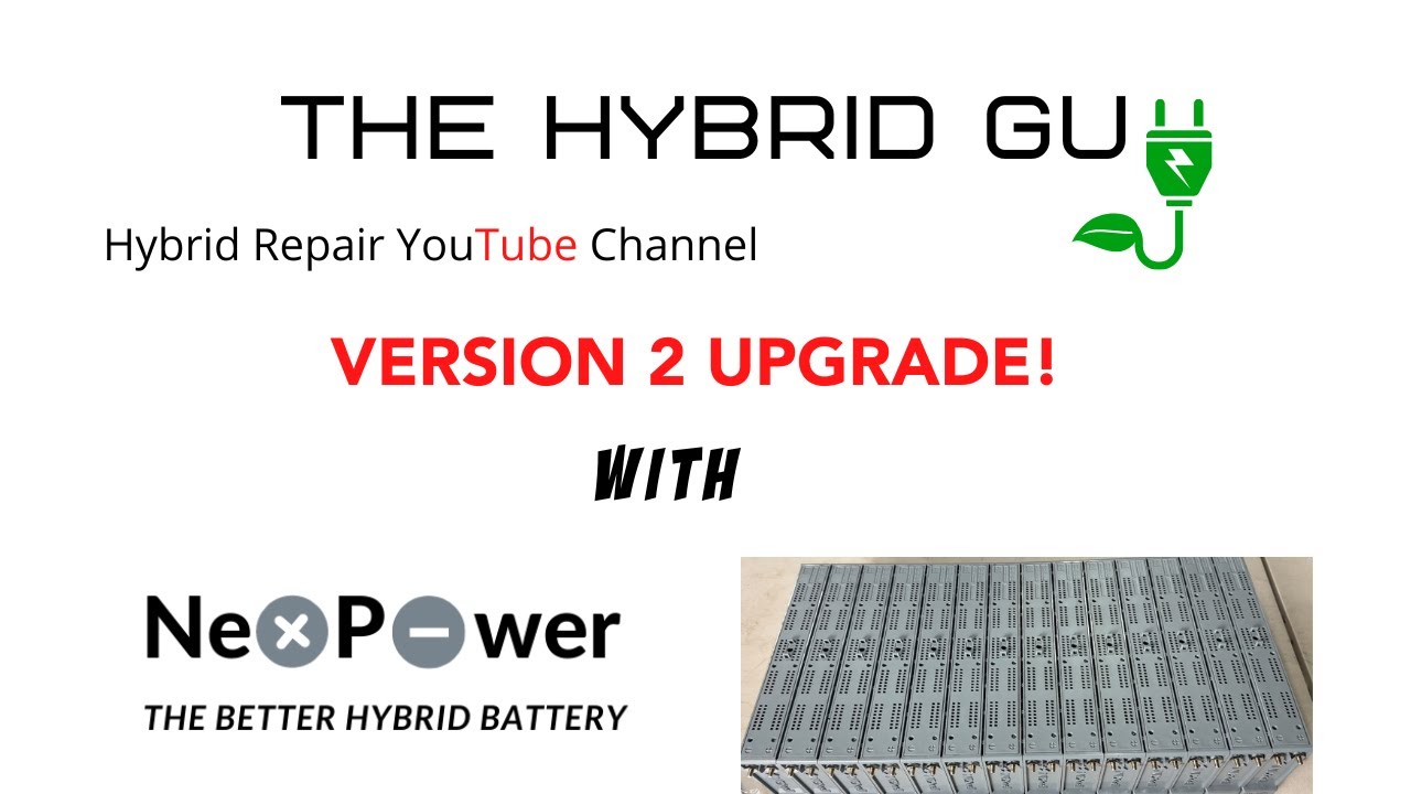 Nexpower Generation 2 LiFePo4 Hybrid Battery Update and Install - YouTube