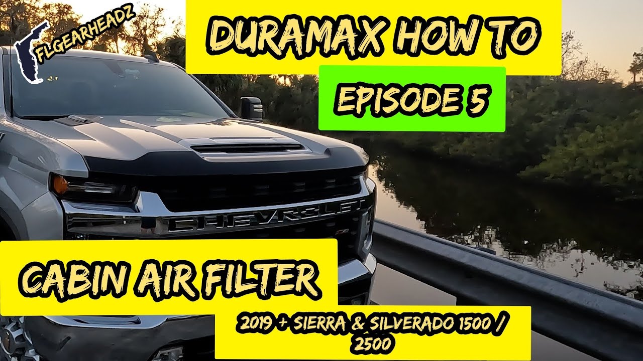 DURAMAX Diesel - GMC SIERRA / CHEVY SILVERADO CABIN AIR FILTER ...
