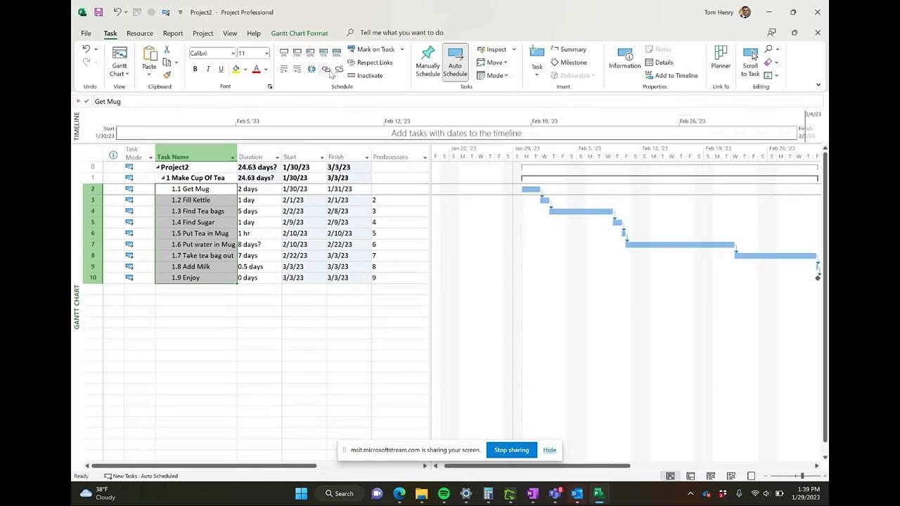 Learn Microsoft Project 2023 in 15 minutes Flat! - YouTube