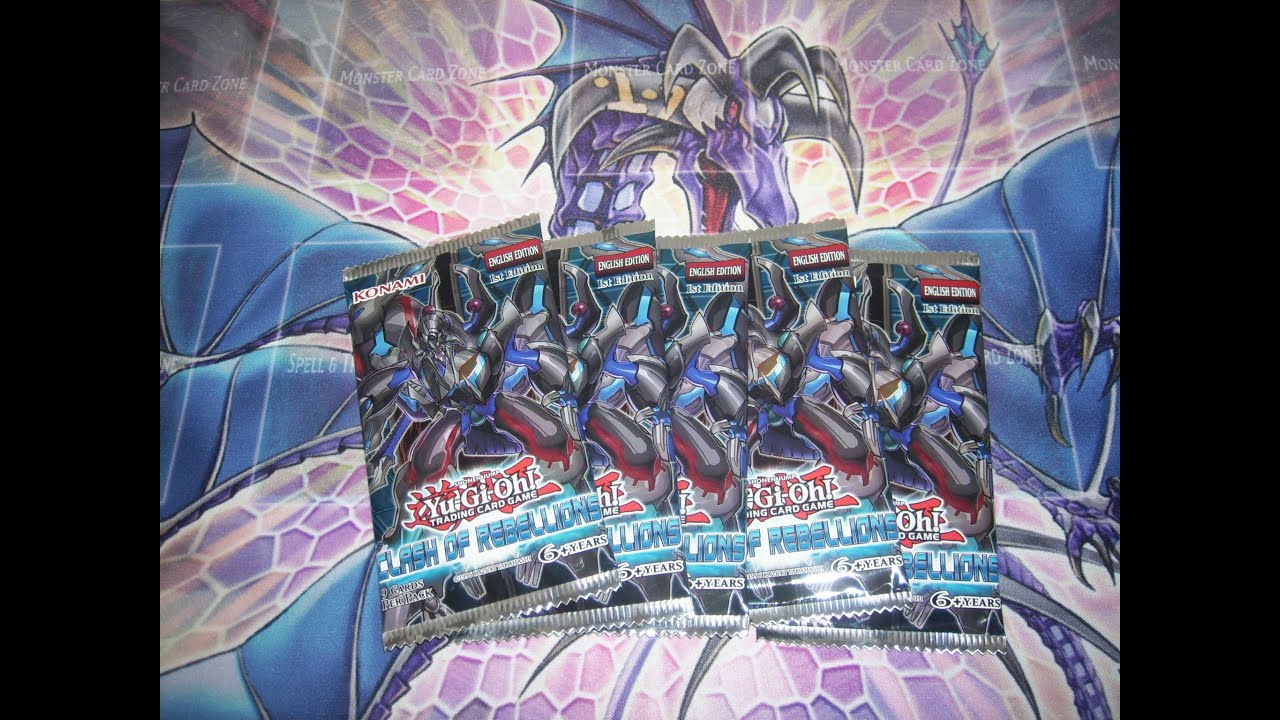Yugioh Pack Opening Clash Of The Rebellions (My Eyes Are Red) - YouTube
