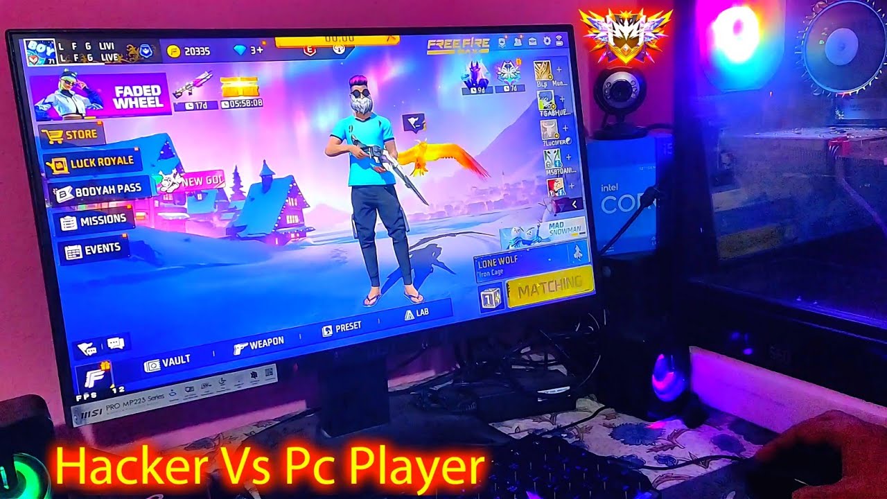 Intel i5 🖥️ High Graphics 🌿 Gameplay Setting 🎯 Free Fire New Video Pc ...