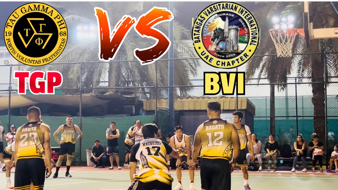 TGP VS BATANGAS VARSITARIAN INTERNATIONAL BASKETBALL IN UAE🏀 - YouTube
