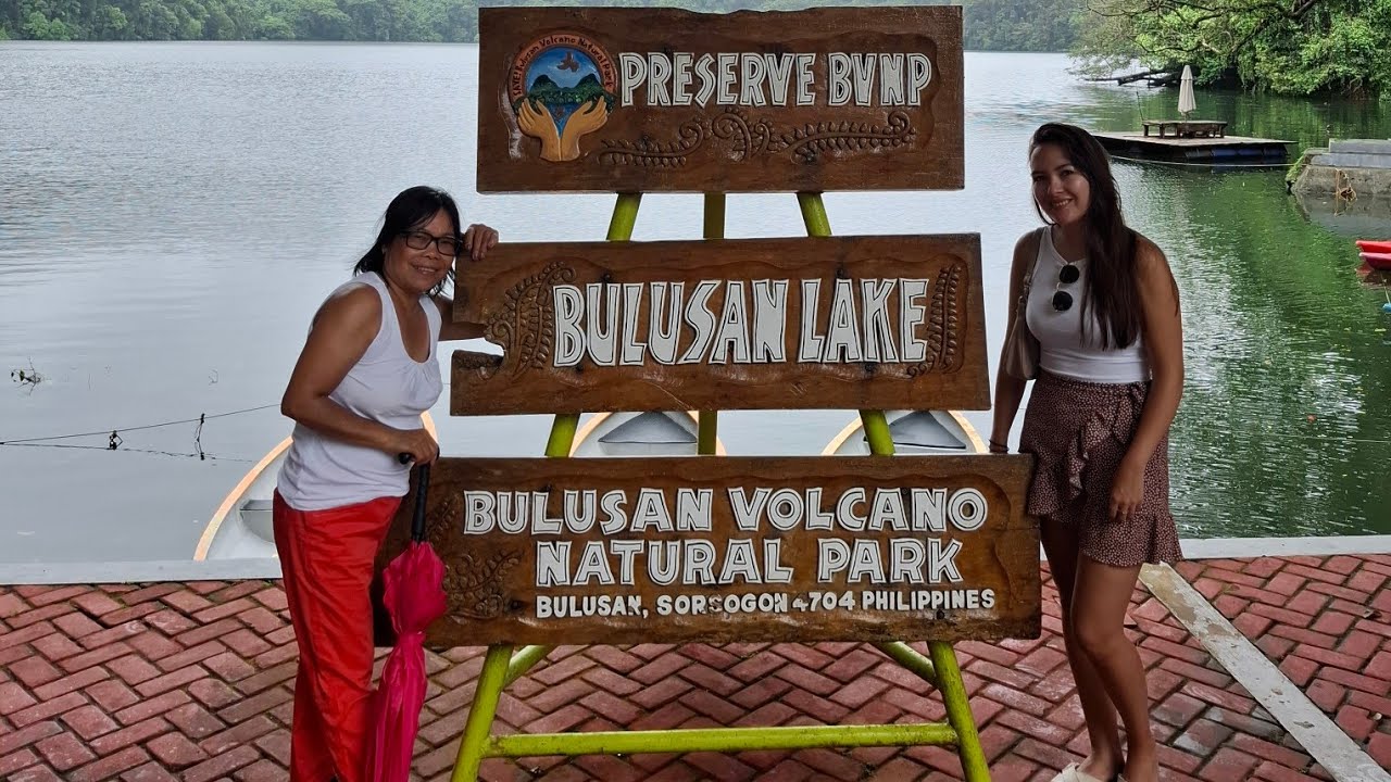 GRABE ULAN.NAGBISITA SA BULUSAN LAKE .TRAVEL VLOG.@mariaflemm - YouTube