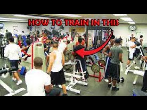 How to Train in a Crowded Gym - YouTube