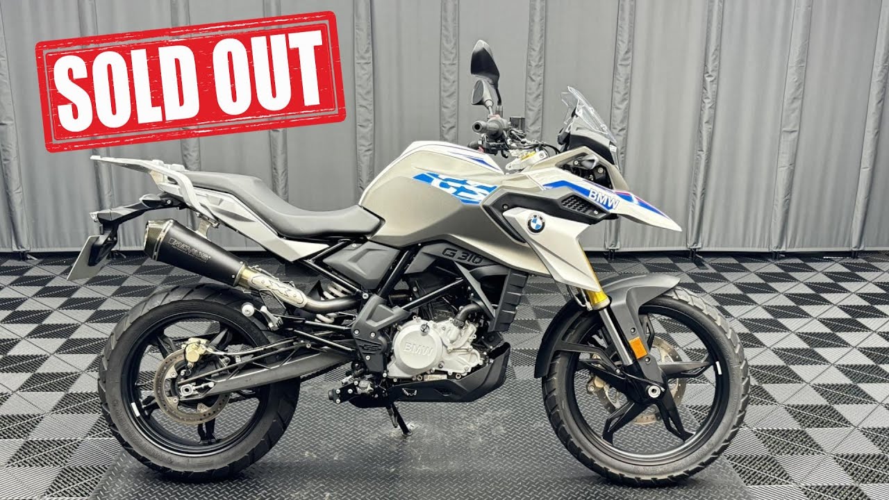 売約済み 2020年モデル BMW G310GS 3,343km ワンオーナー 取説類完備 REMUSマフラー USBポート スマホホルダー ...