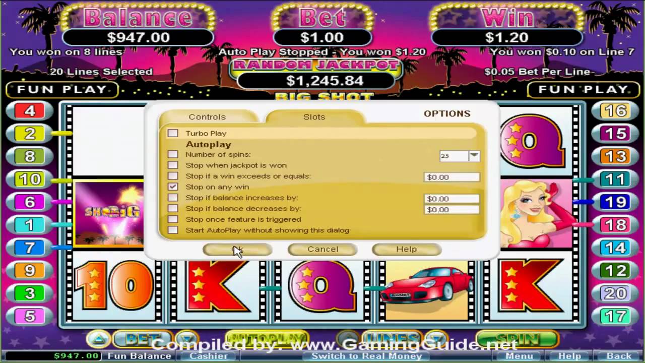 Big Shot 5 Reel Slots - YouTube