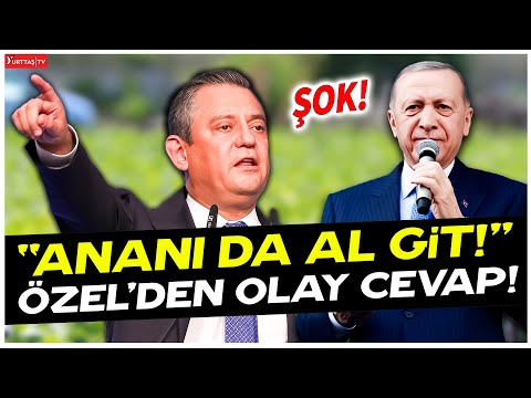 Özgür Özel’den çiftçi mitinginde Erdoğan’a “Ananı da al git” yanıtı! Flaş erken seçim çağrısı!