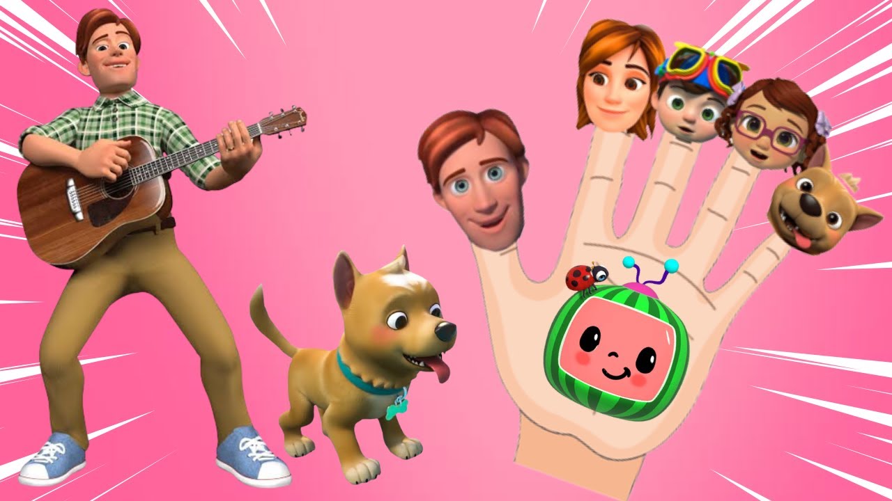 Daddy Finger Song With CoComelon Finger Family | CoComelon Nursery ...