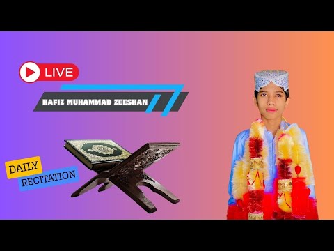 Hafiz Muhammad Zeeshan Official is live! Hafiz sahb live tilawat ...