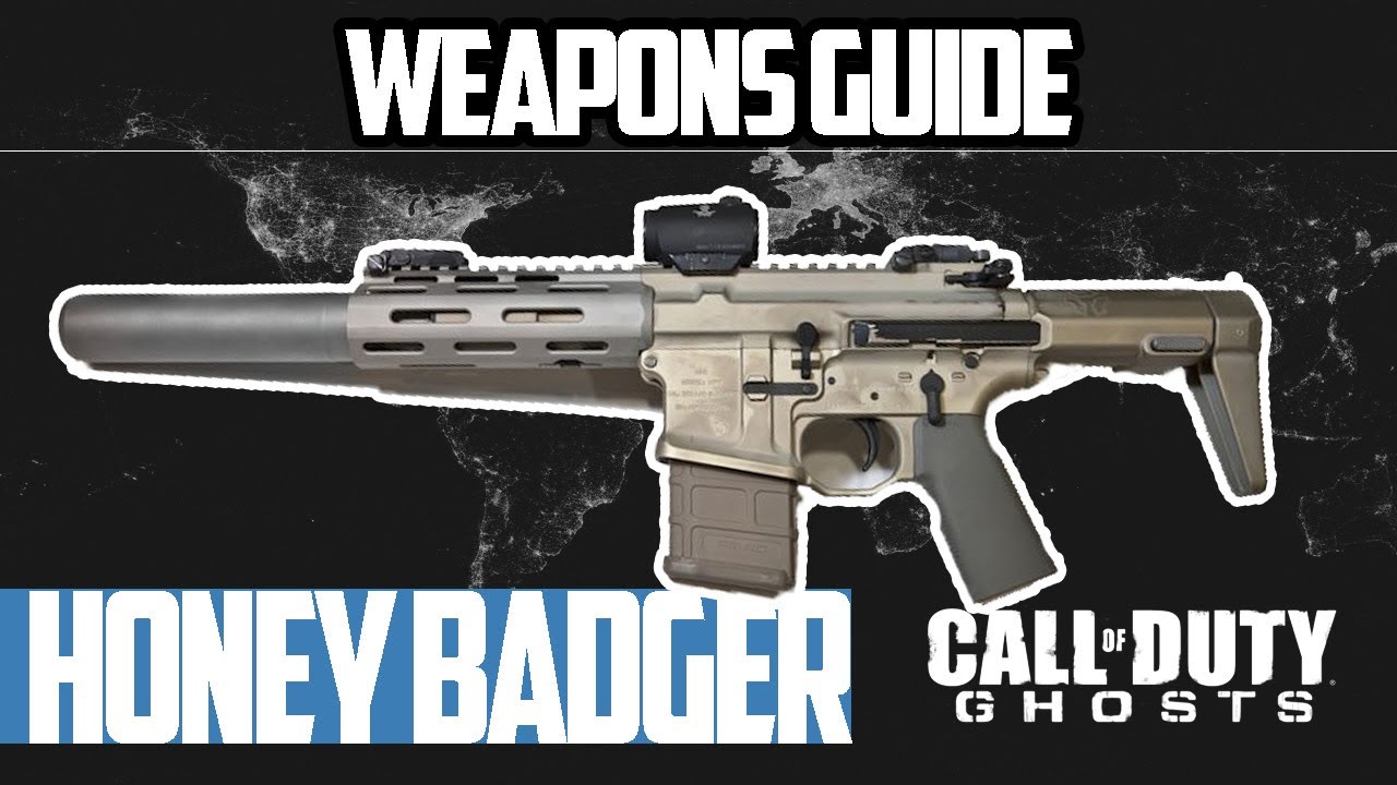 Call of Duty Ghosts: Weapon Review - "AAC Honey Badger" (Assault Rifle ...