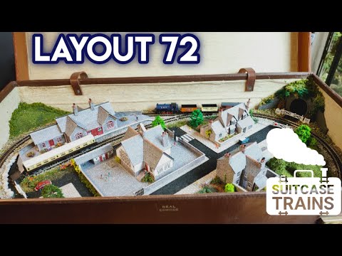 SUITCASE TRAINS - LAYOUT 72 (SOLD) - YouTube