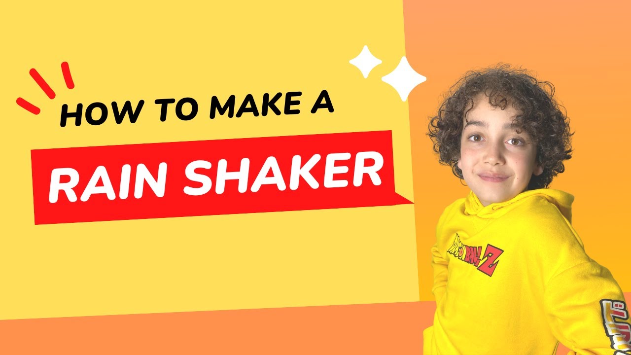 How To Make A Rain Shaker - YouTube