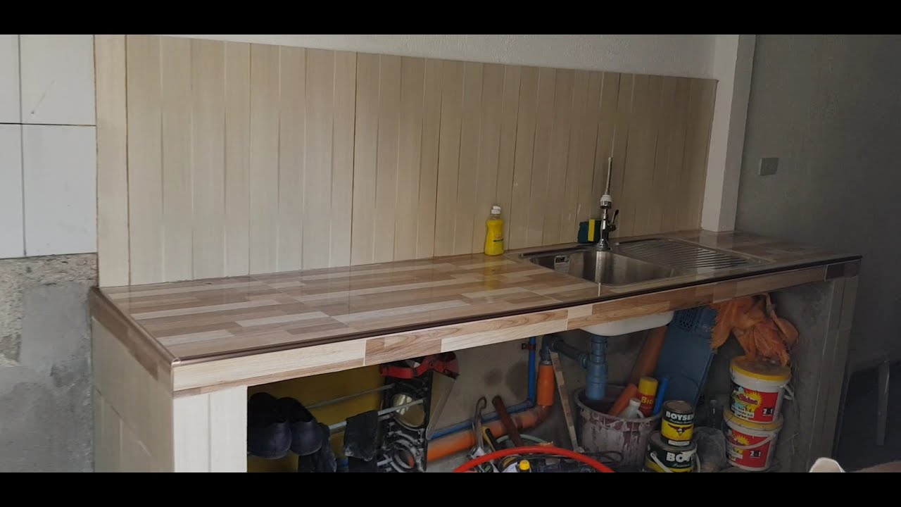 #Sariling gawa na lababo para sa Dirty Kitchen | D.i.y Sink - YouTube