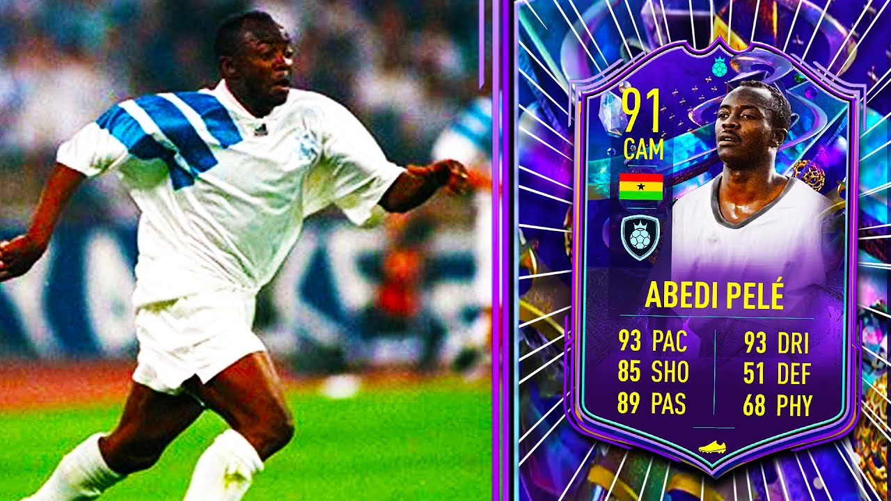 91 Fantasy Hero Abedi Pele Player Review Fifa 23 Youtube